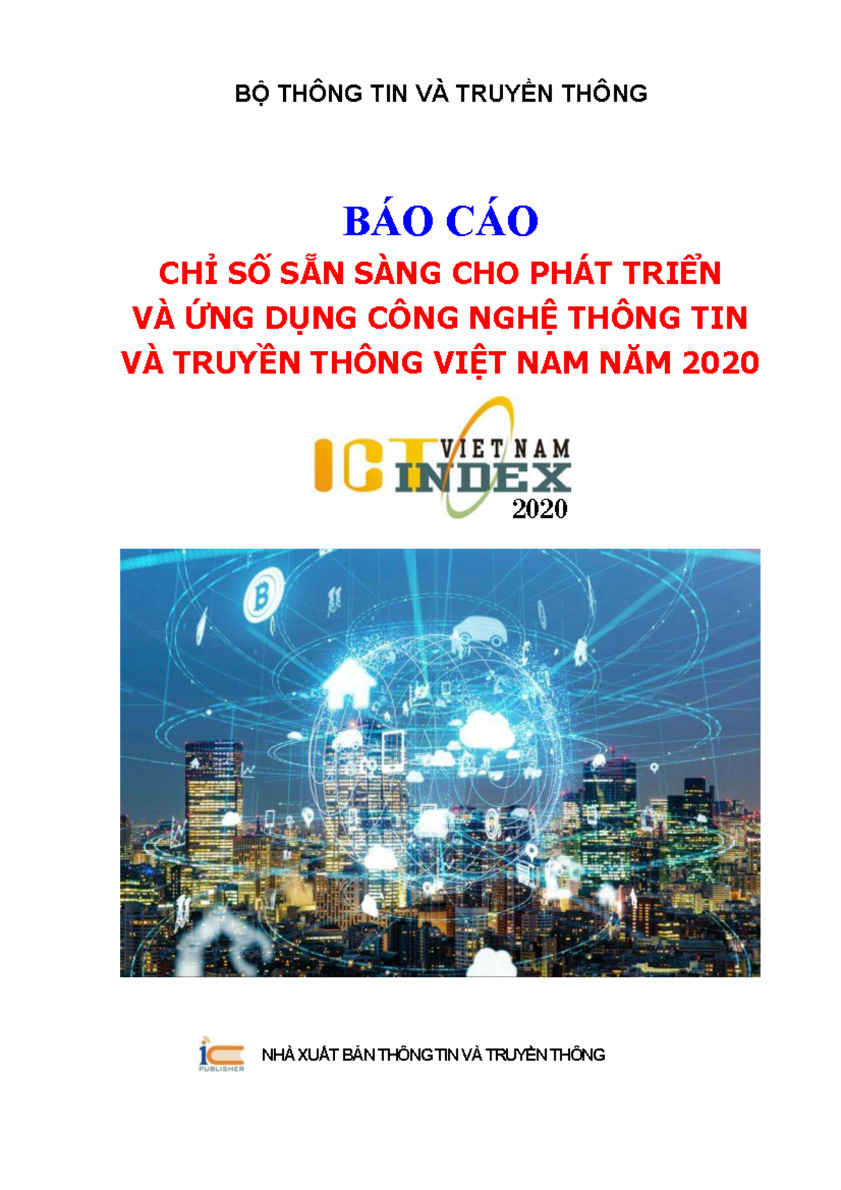 Báo cáo Vietnam ICT Index 2020: Đánh giá và Phát triển Công nghệ Thông ...