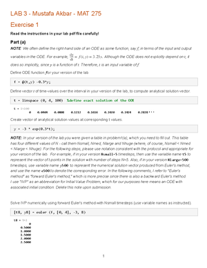 MAE 215 Data Processing Lab 2: AC Circuit Analysis and Capacitance Estimation - Data Processing ...