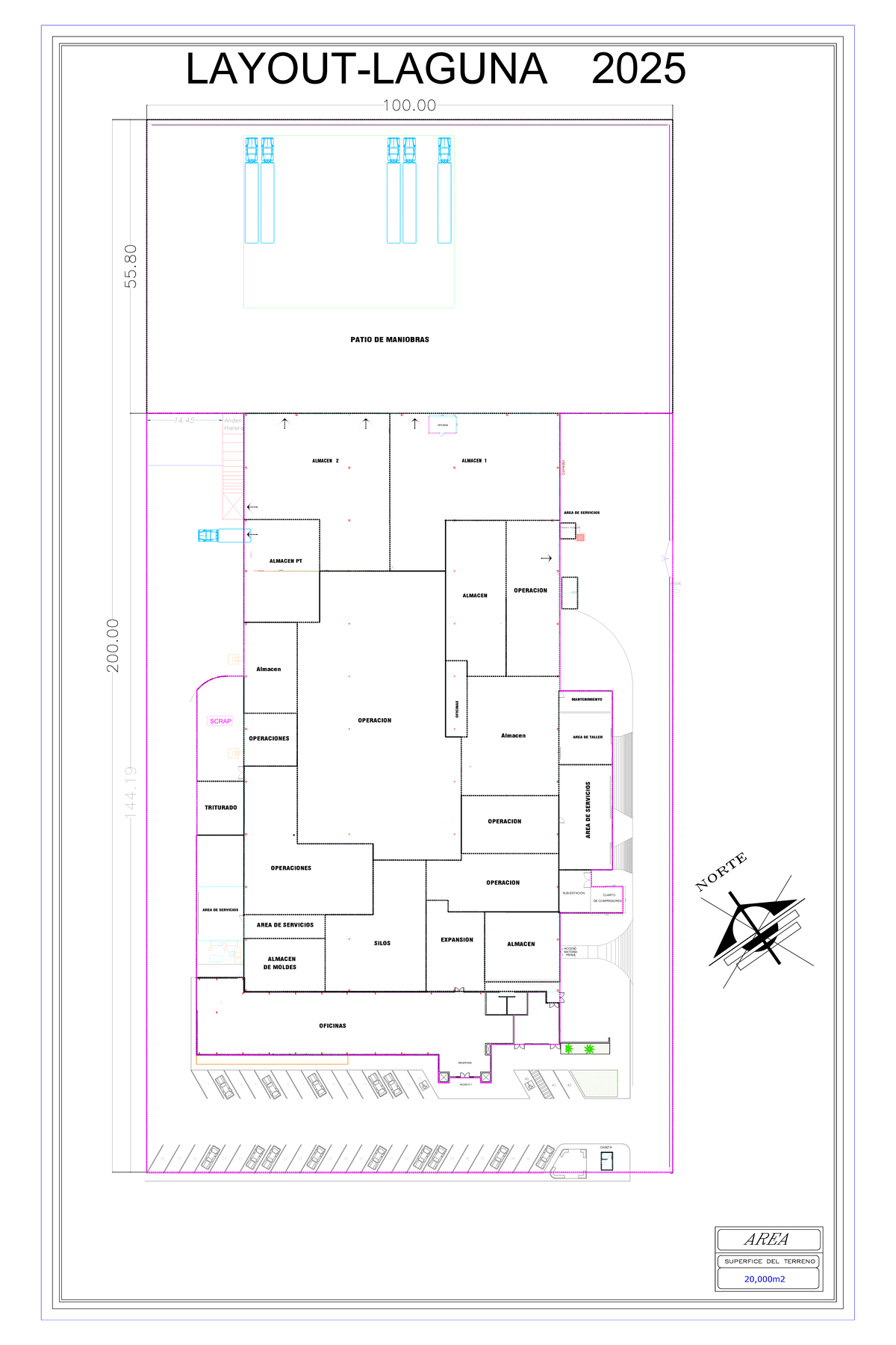 LAYOUT Plan for Laguna 2025: Operations and Areas - Studocu
