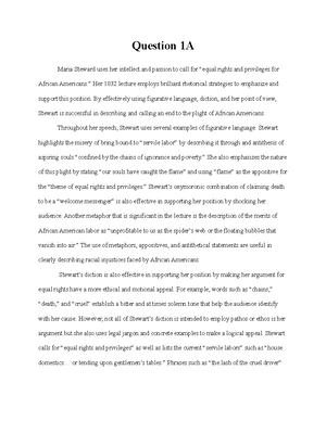 AP Literature - FRQ 3 - Sample essay of FRQ 3 on the ap lit exam ...