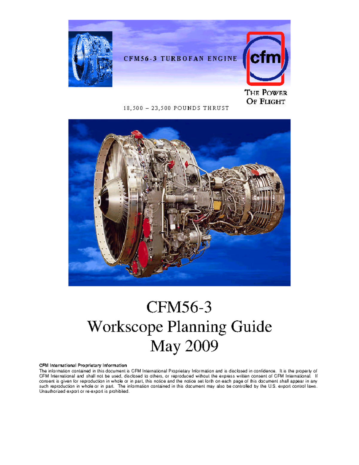 CFM56 WPG Rev 4: Comprehensive Workscope Planning Guide (May 2009) - Studocu