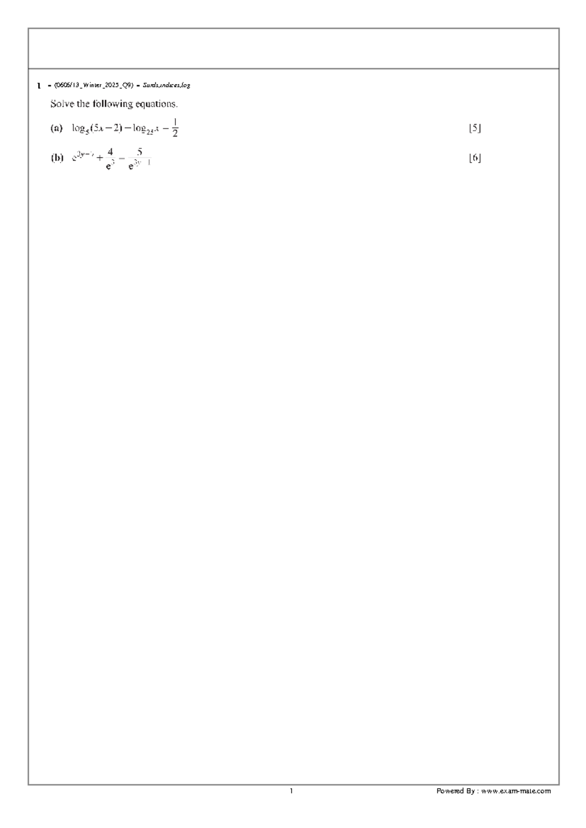 G9AM Revision Pack 1: Practice Questions for Exam Prep - Studocu