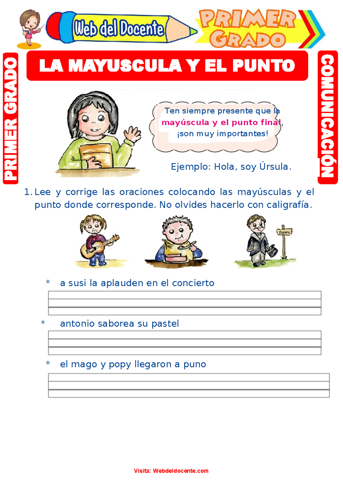 La mayúscula y el punto: Apuntes de Fi para corregir el texto - Studocu