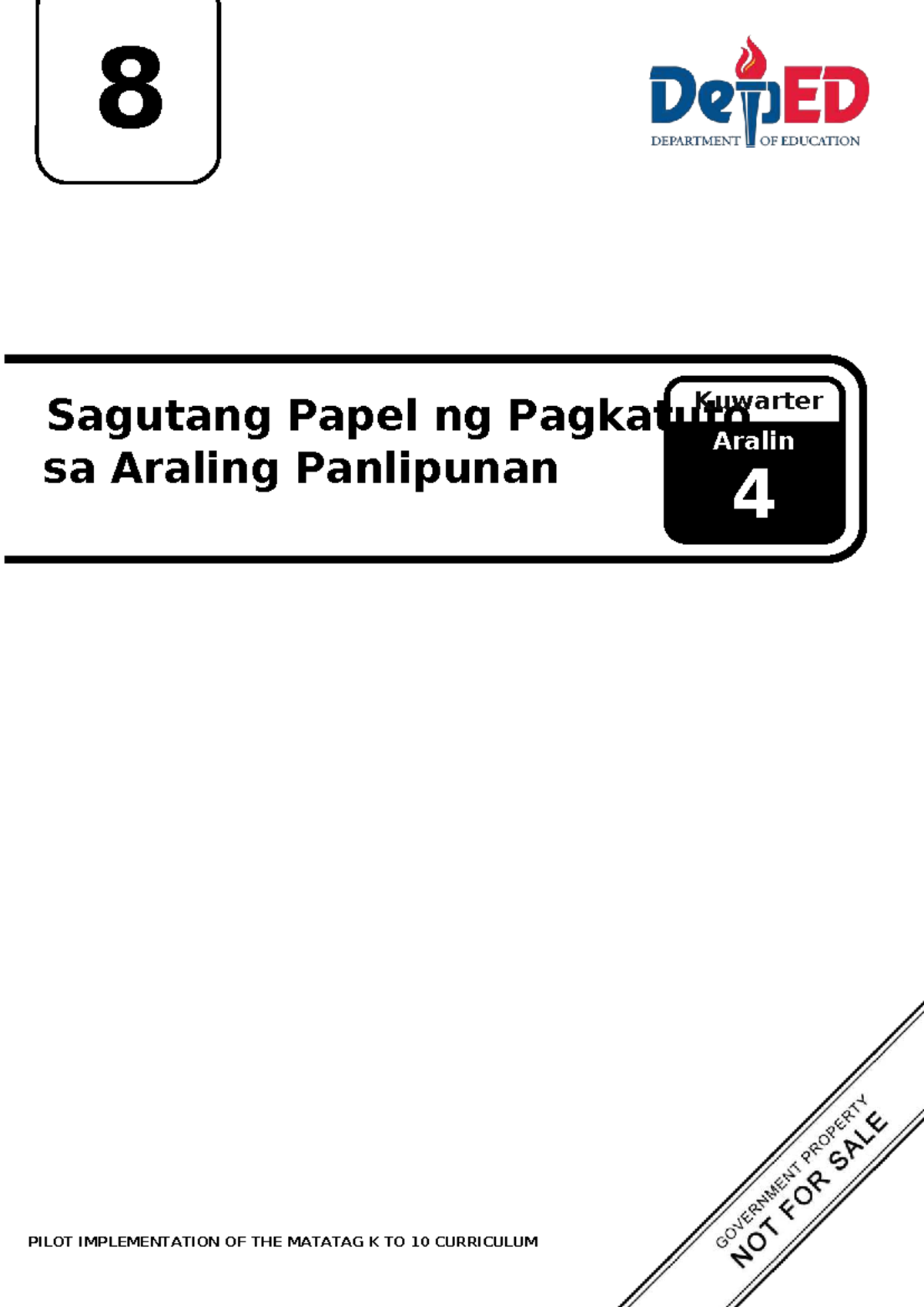 Q3 LAS AP8: Aralin 4 - Ikalawang Digmaang Pandaigdig - Studocu