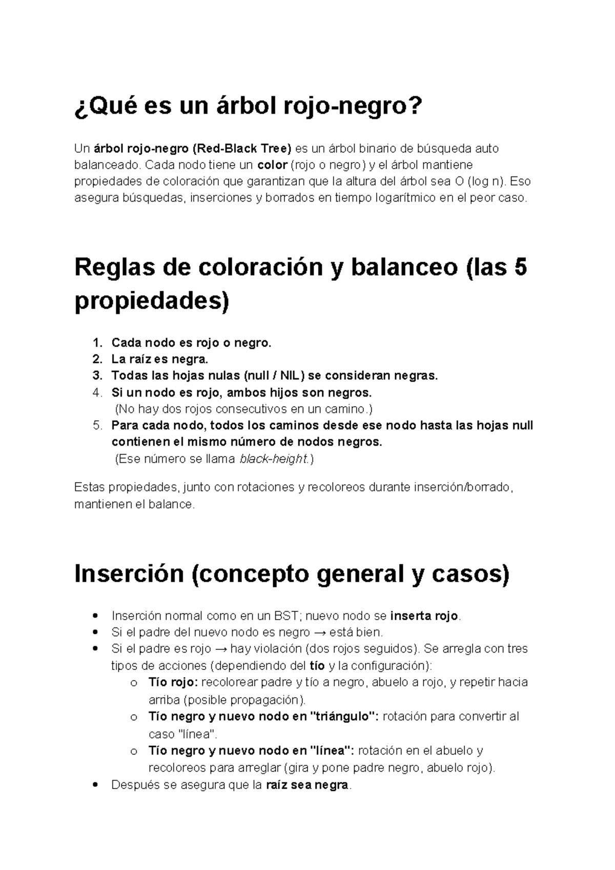 Qué es un árbol rojo-negro - Módulo 3 - Lectura 3 - Studocu