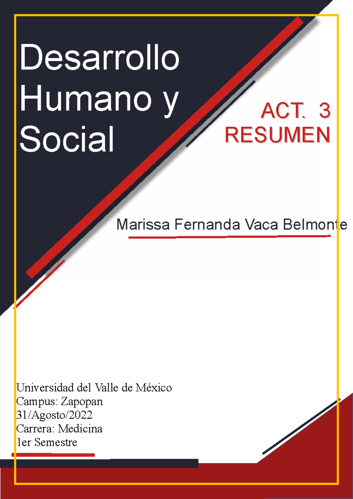 A3 MFVB - Blackboard - Desarrollo Humano y Social Marissa Fernanda Vaca ...