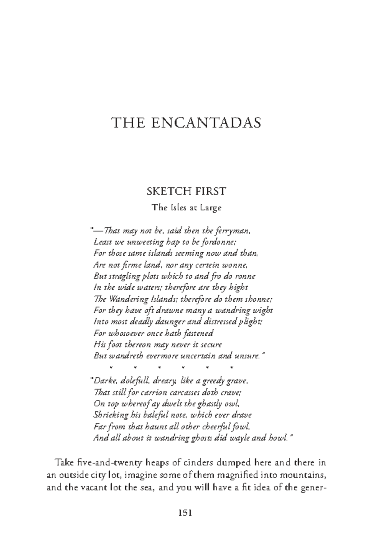 THE ENCANTADAS: A STUDY OF THE ENCHANTED ISLES IN LITERATURE - Studocu