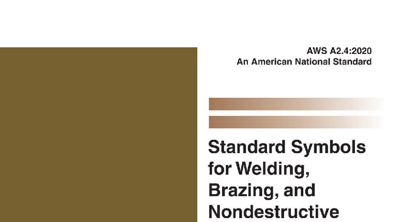 AWS A2.4-2020 Símbolos de soldadura - AWS A2:2020 An American National ...