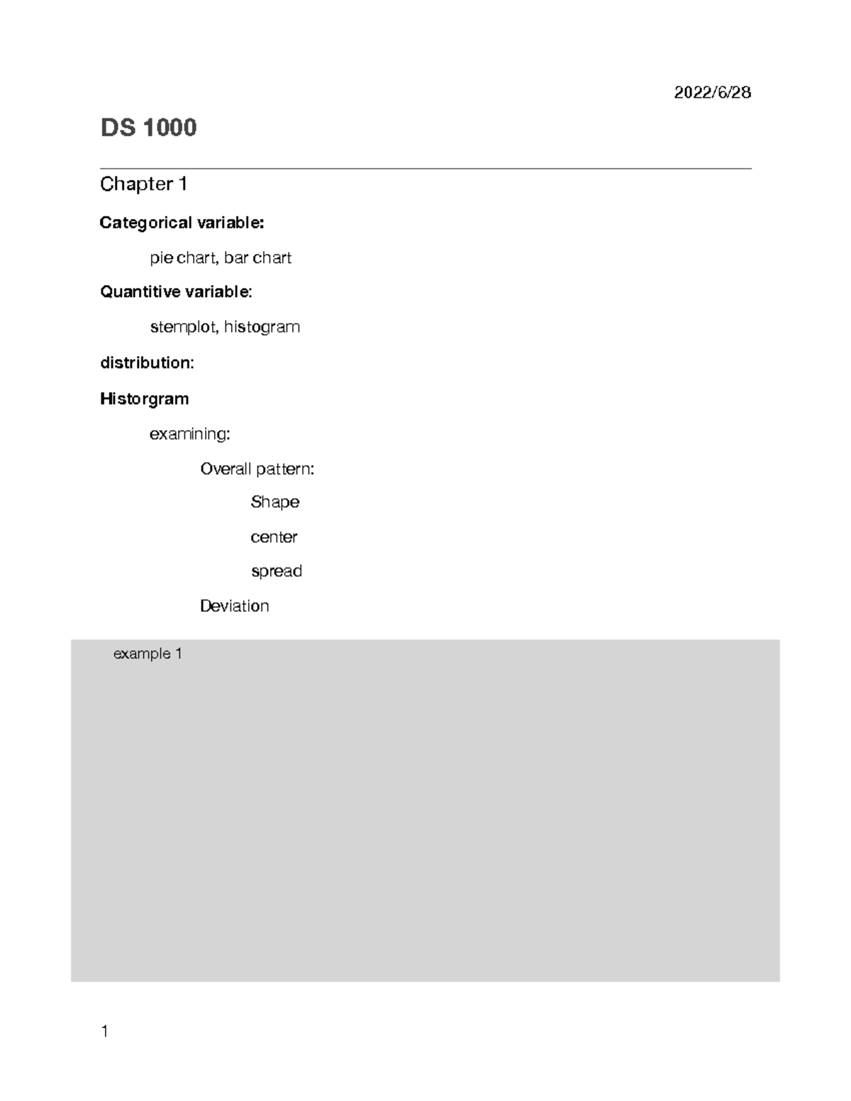 DS 1000 Lecture Notes: Understanding Distributions and Variability ...