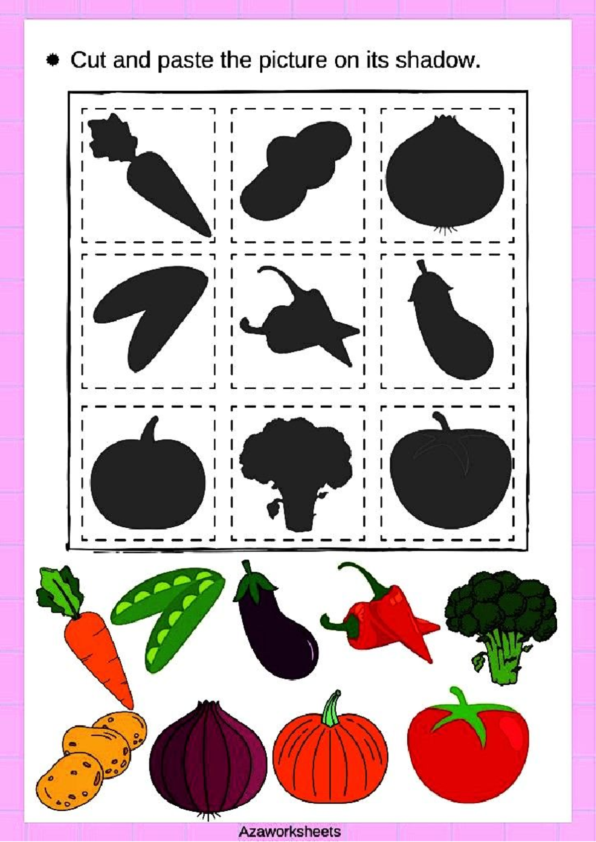 K2 Worksheets: Cut, Paste, and Complete Picture Activities - Studocu