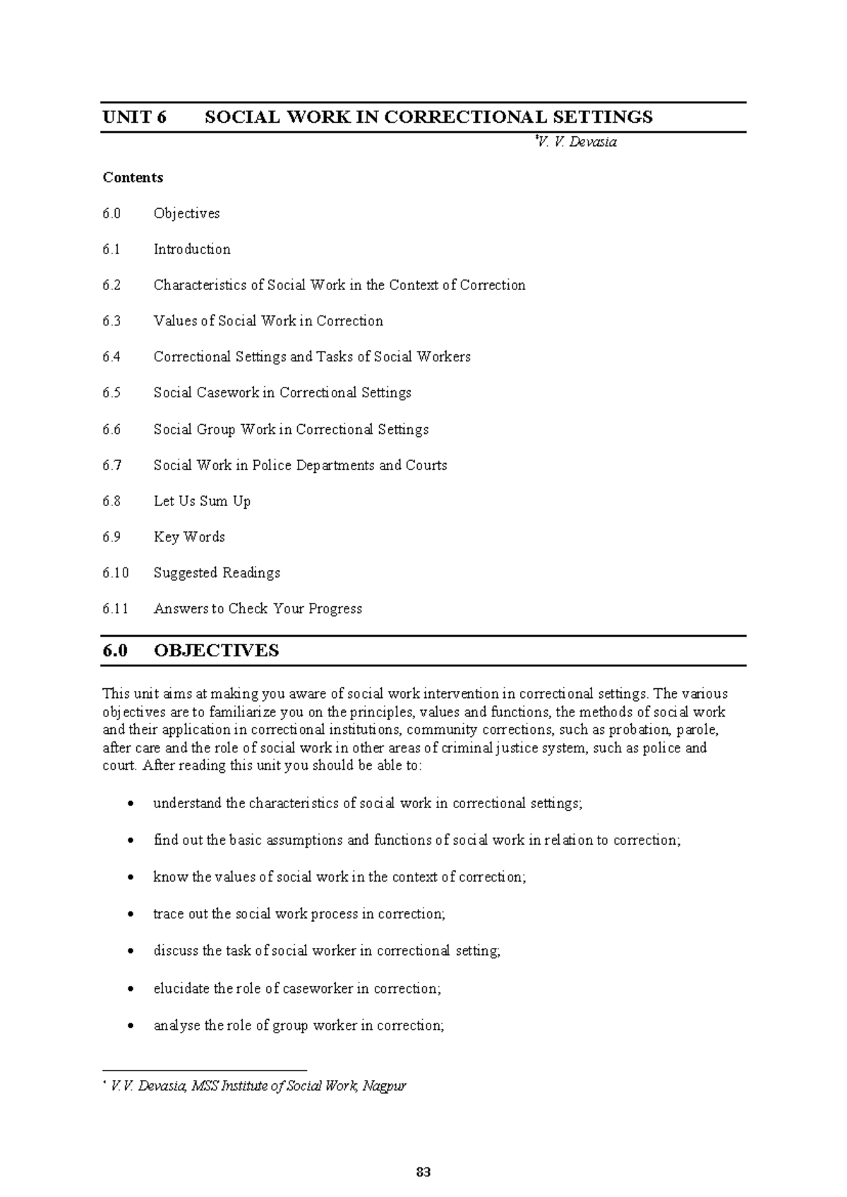 **Correctional Social Work: Key Insights and Practices (SWK 301 ...
