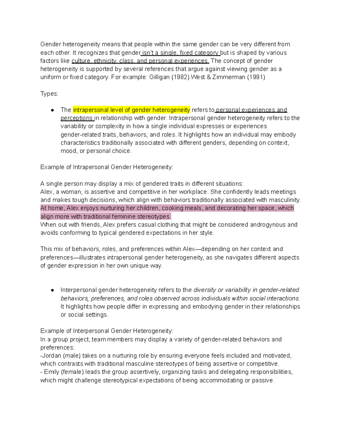 Gender Heterogeneity: Understanding Diversity in Gender Expression and ...