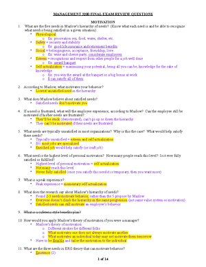 [Solved] Criticism of Maslow hierarchy of needs - Personality (PSYC ...