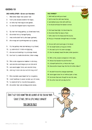 DIE Hardloper Werkkaarte 240415 205922 - 1 GEDIG 10 ####### DIE ...