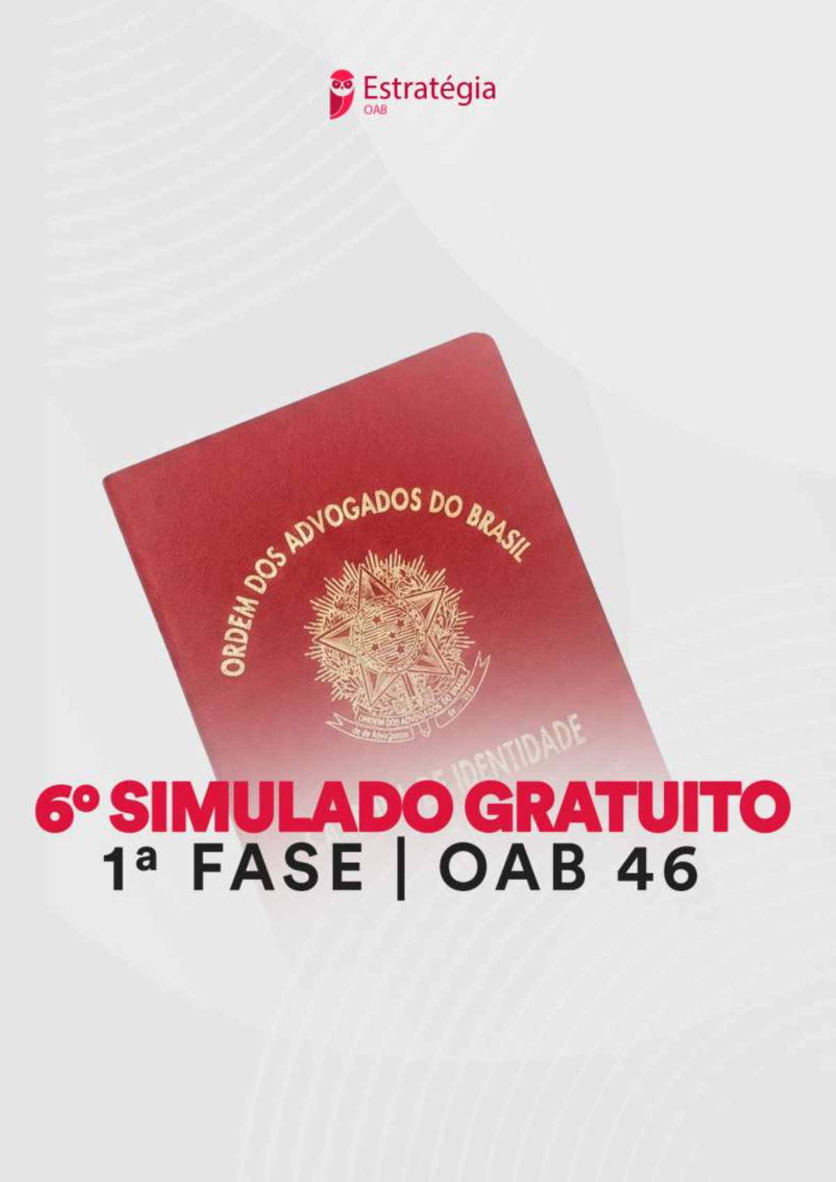 Simulado OAB 1ª Fase - 46º Exame: Caderno de Provas e Questões - Studocu