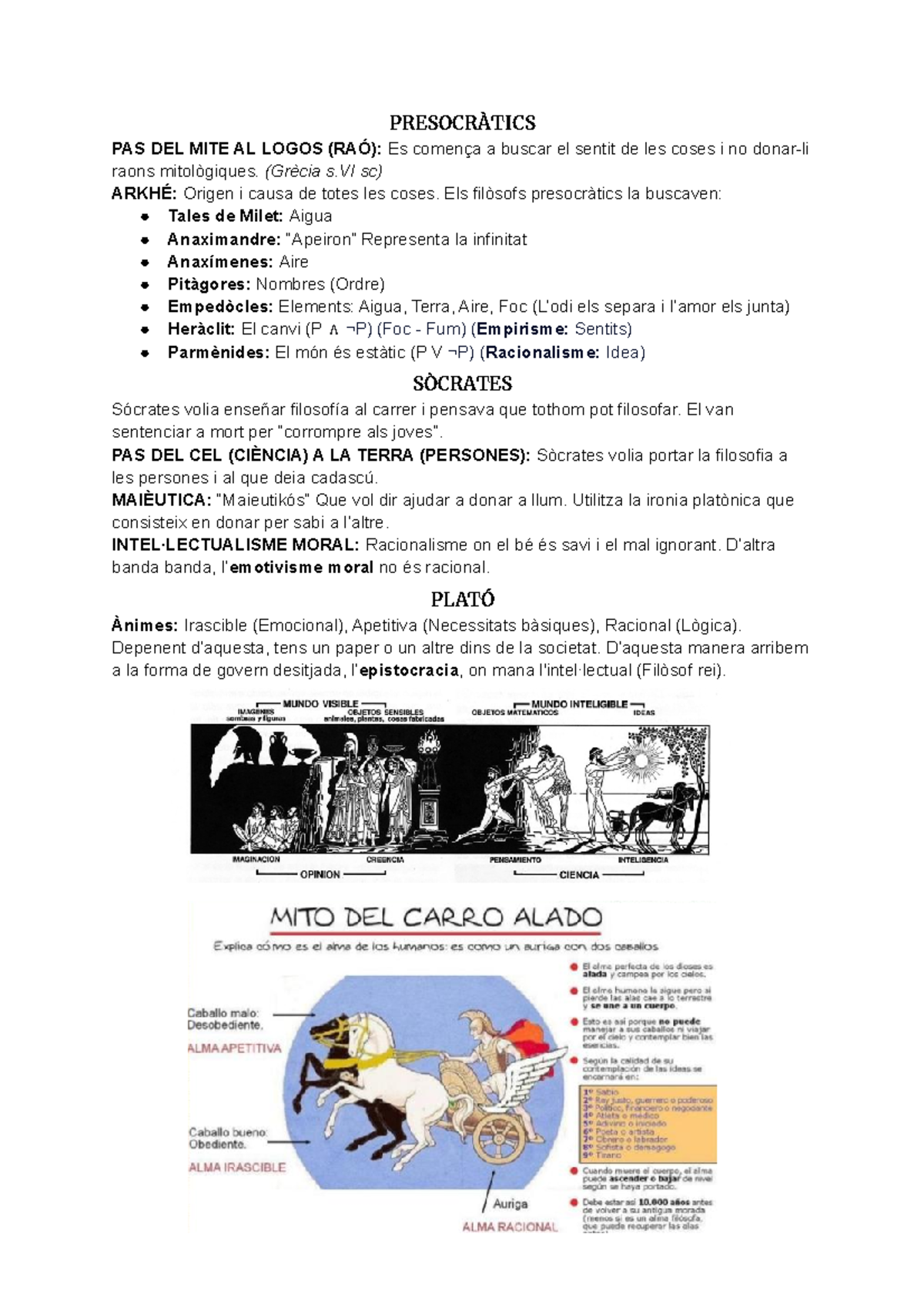 Filosofia Clàssica: Sòcrates, Plató i Aristòtil - Filo 101 - Studocu