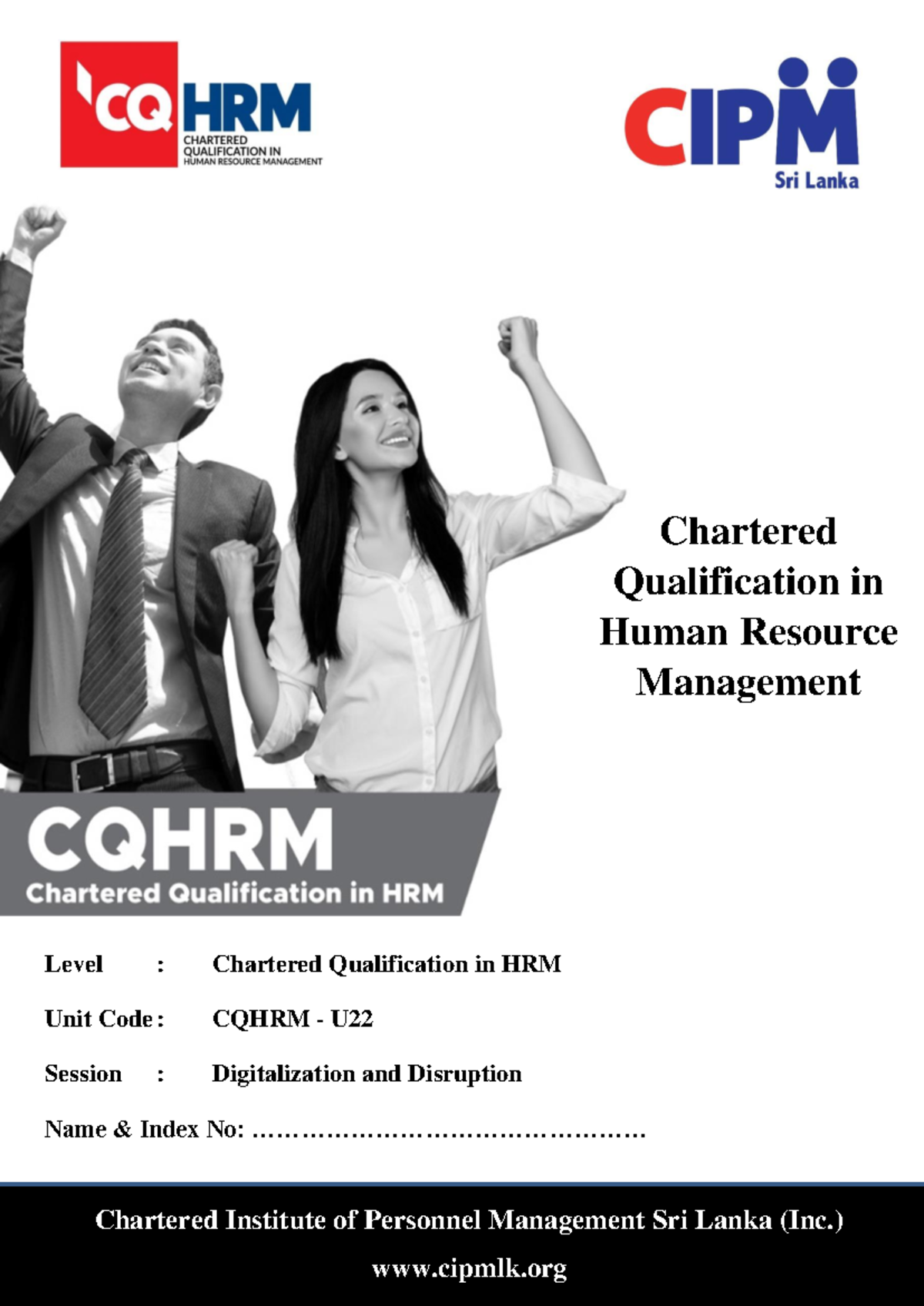 CQHRM U22 - Understanding Digitalization and Disruption in HRM - Studocu