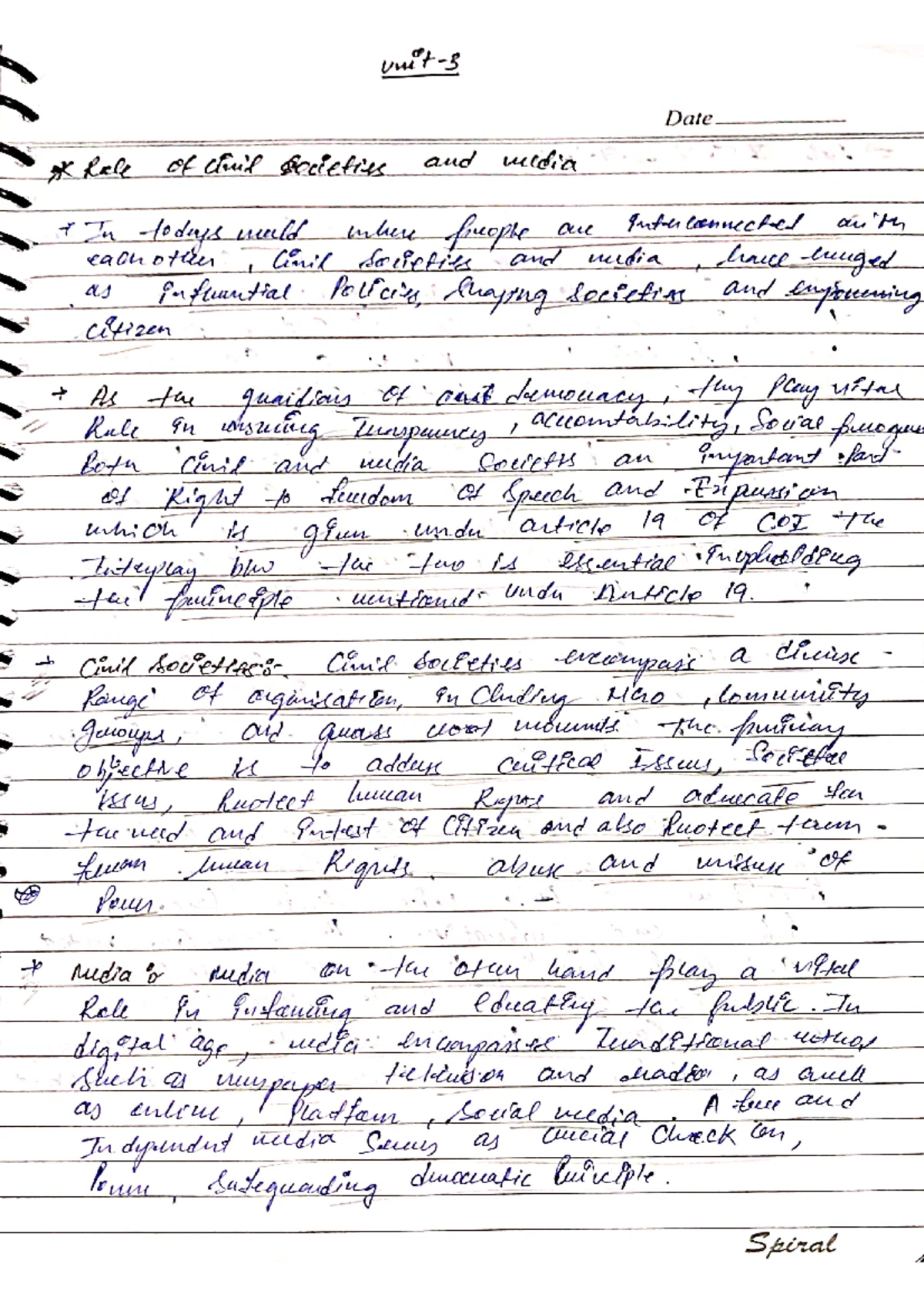 UPSC - Notes on the Universal Declaration of Human Rights (UDHR) - Studocu