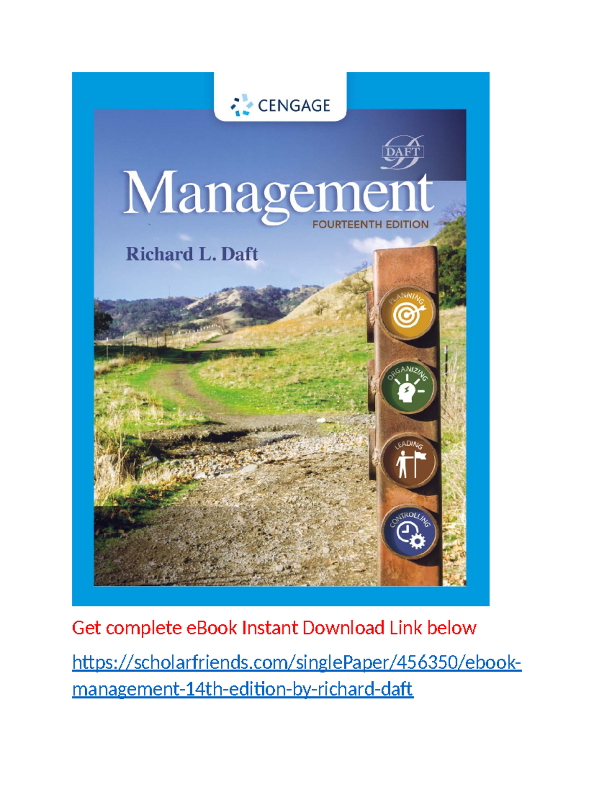 Management 14th Edition by Richard Daft: Key Insights & Chapter ...