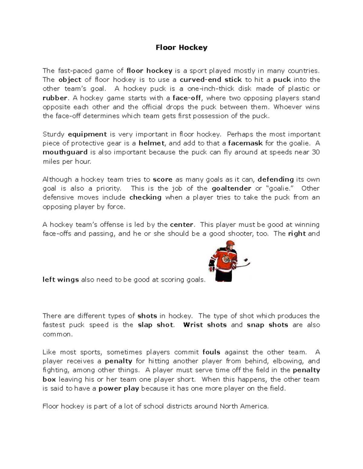 Floor Hockey: Rules, Strategies, and Equipment Overview - Floor Hockey ...