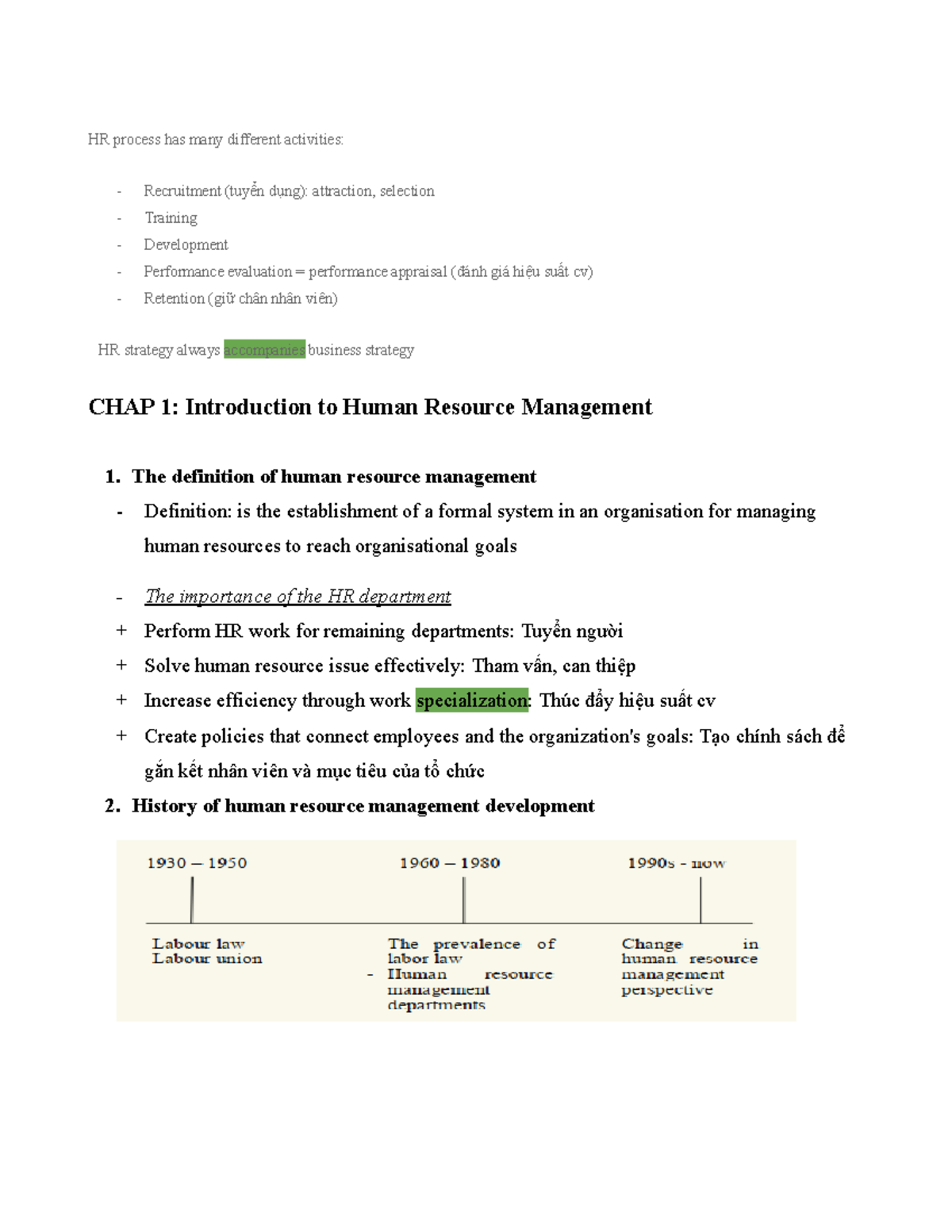 HRM 101: Comprehensive Overview of Human Resource Management Concepts ...