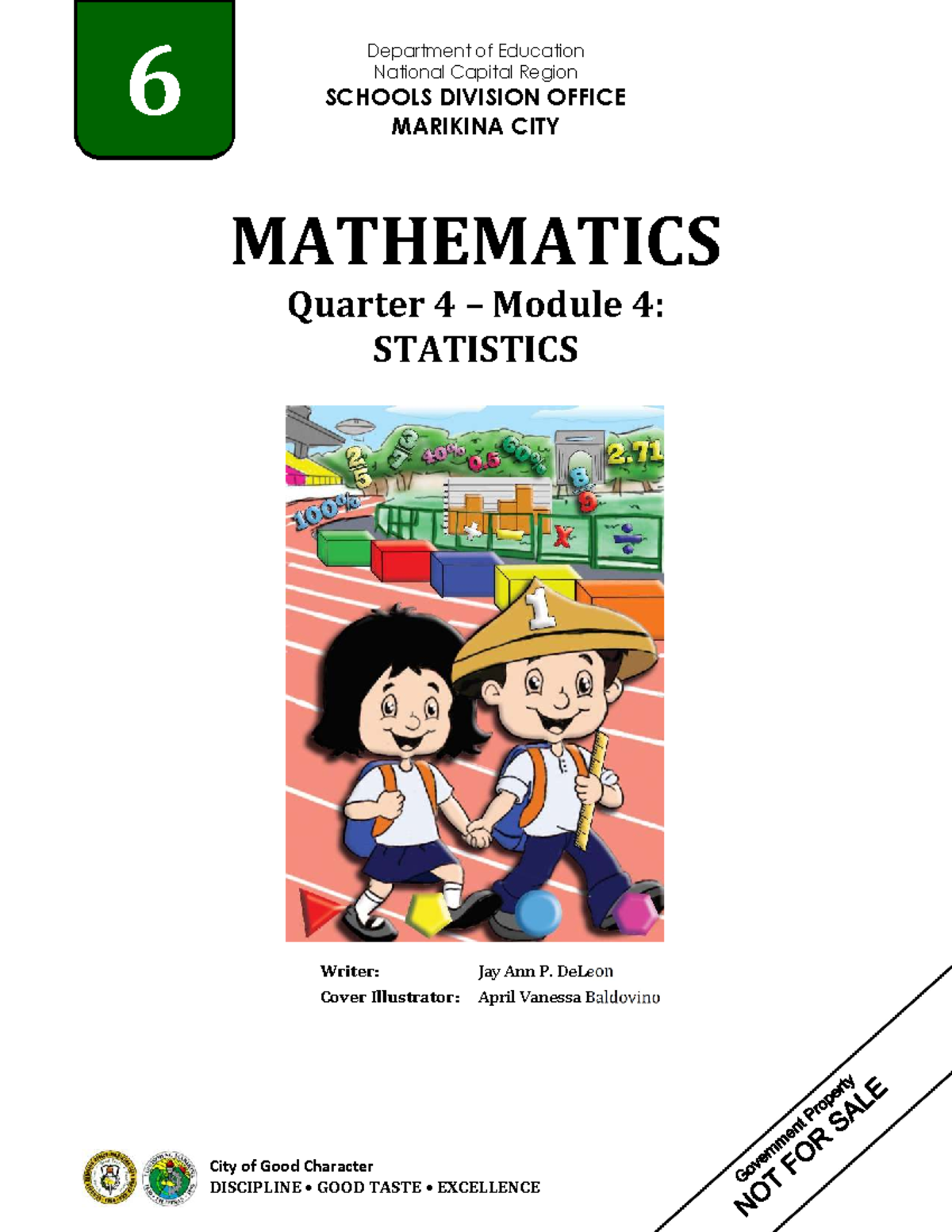 MATH GR6 QTR4: Module 4 - Constructing & Interpreting Pie Graphs - Studocu