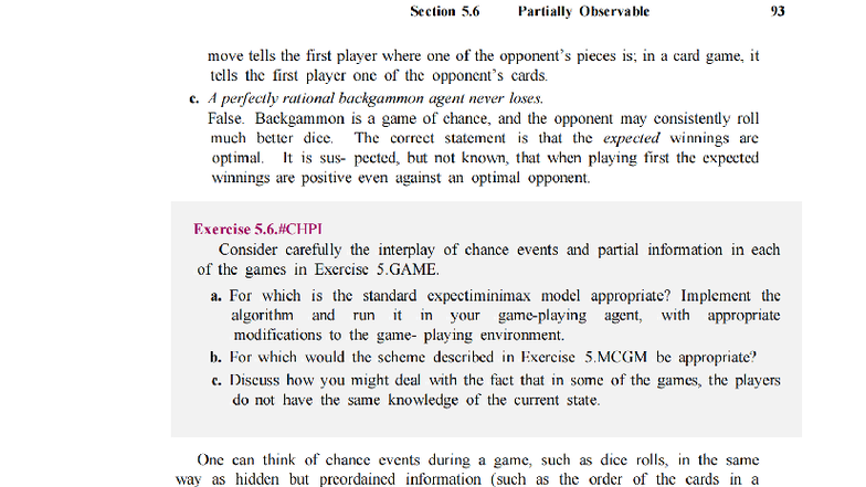 Solutions Manual for AI: Game Strategies & Algorithms (CS 151) - Studocu