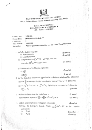 MTH105 - Course Materials - NATIONAL OPEN UNIVERSITY OF NIGERIA COURSE ...