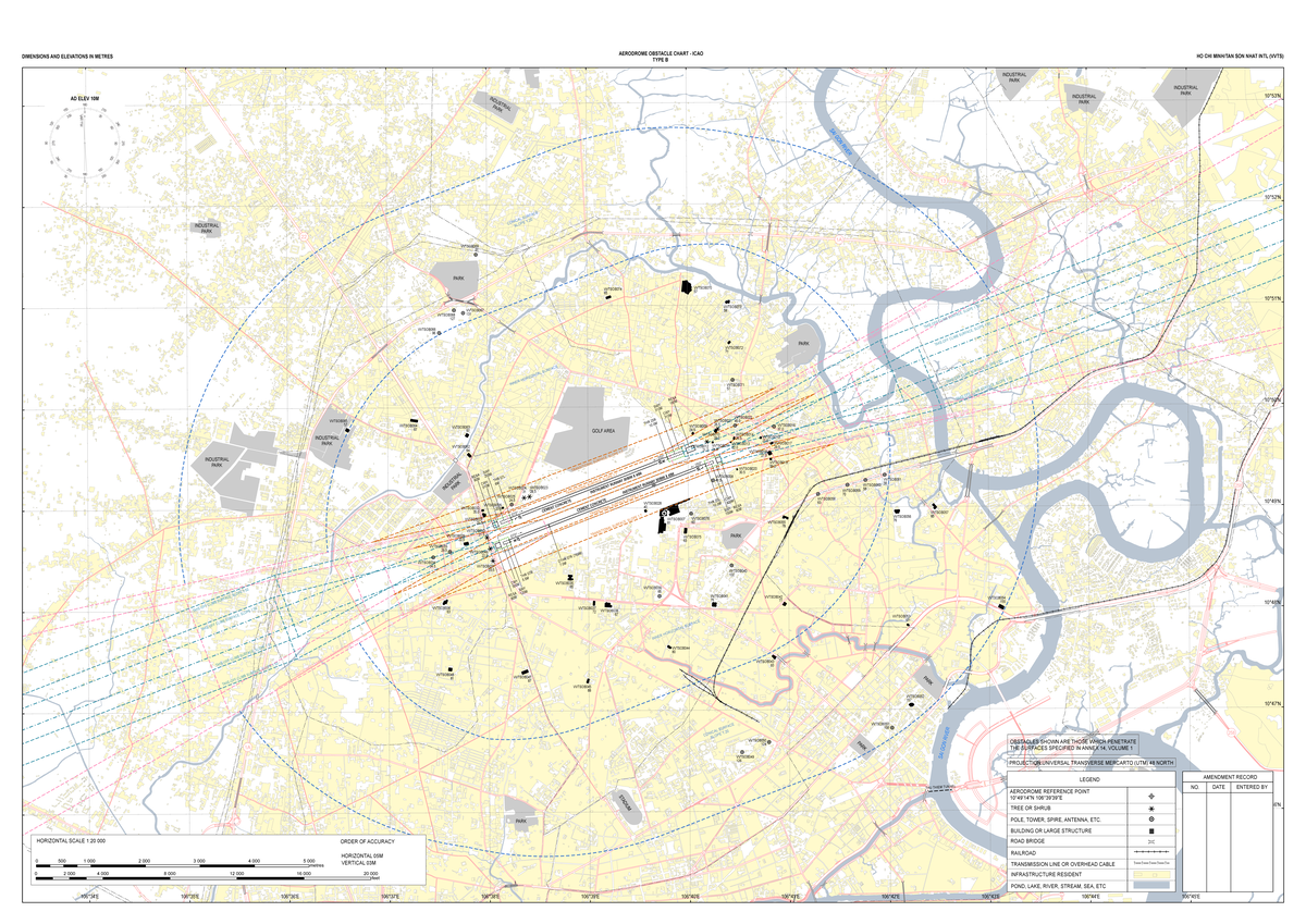 AeroDrome Obstacle Chart Type B - Dimensions & Elevations (VVTSO B053 ...