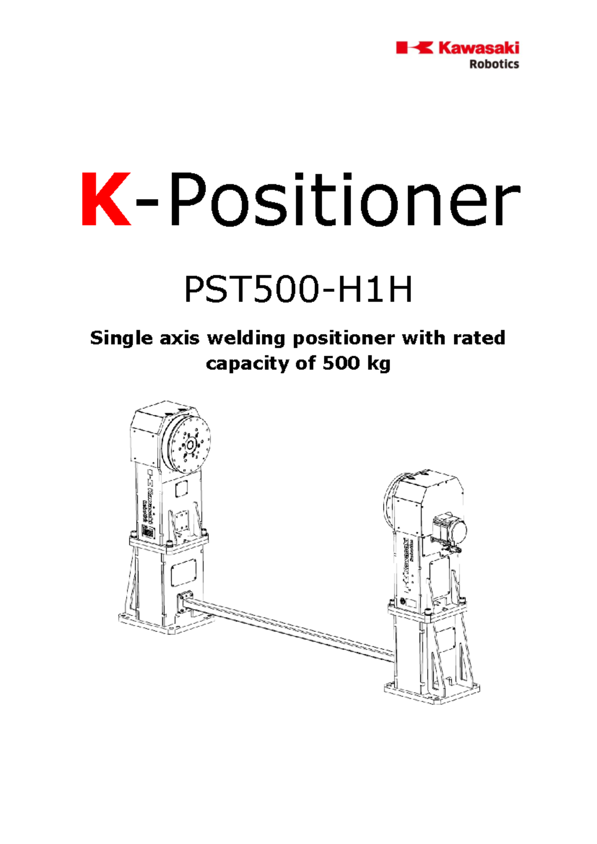 PST500-H1H Welding Positioner Instruction Manual and Datasheet - Studocu