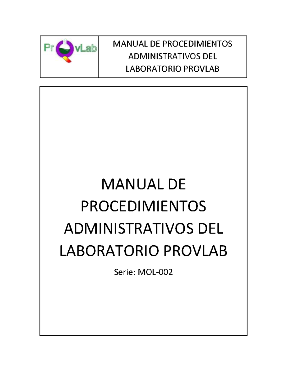 Manual de procedimientos administrativos 2 - Bioquímica - UACJ - Studocu