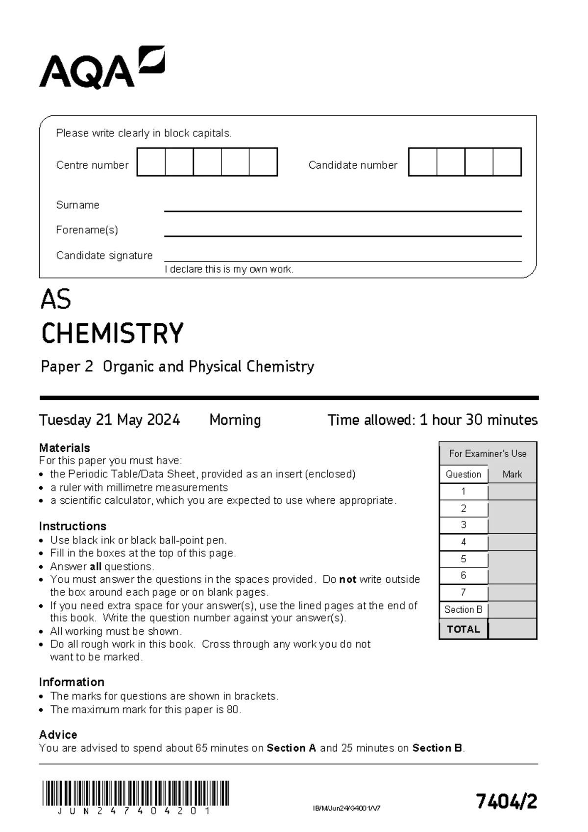 Required Practical 5 and 7B Chemistry Risk Assessment-1 - Thing Risk ...