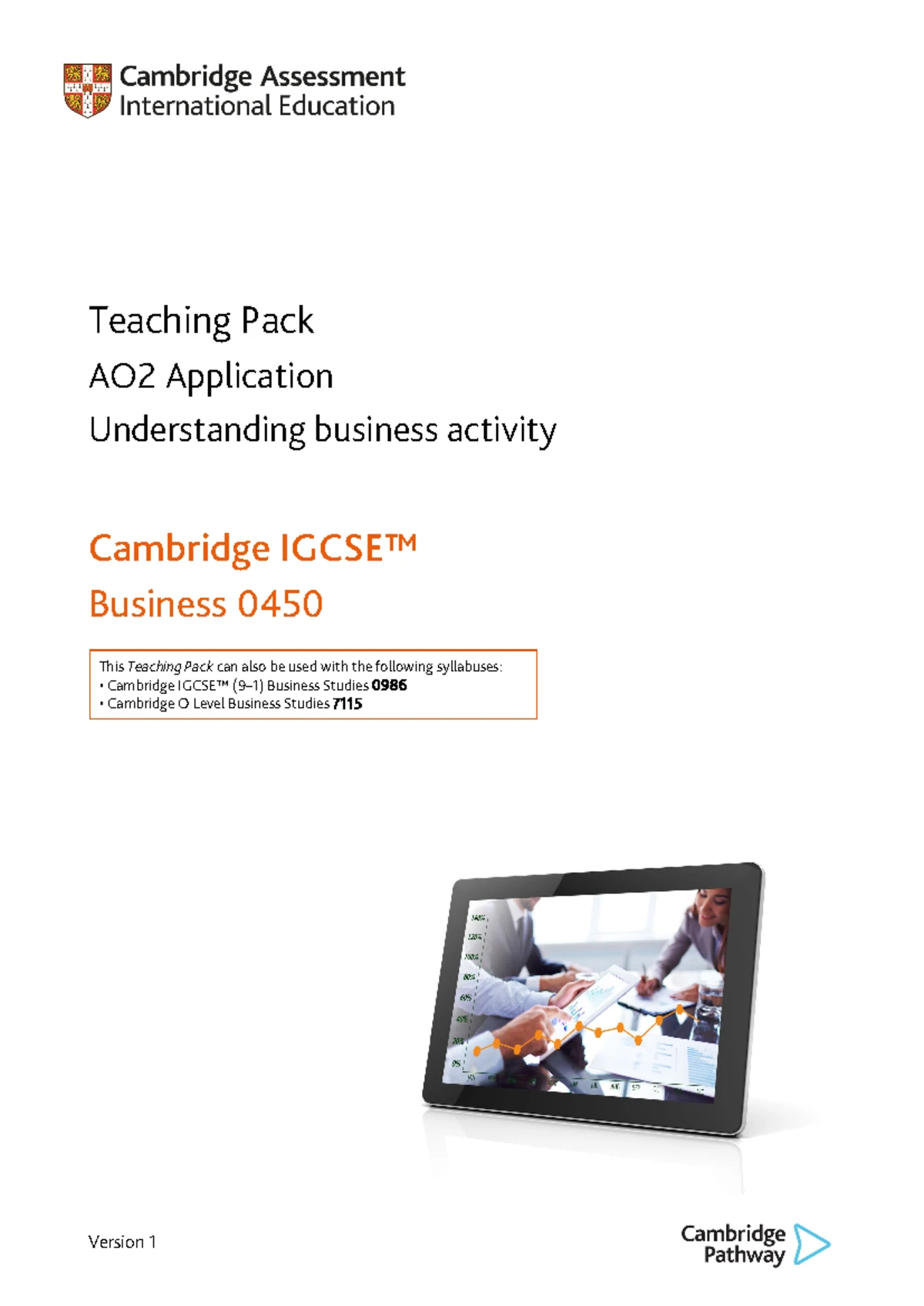 Caie as business 9609 theory v7 - ZNOTES SUMMARIZED NOTES ON THE ...