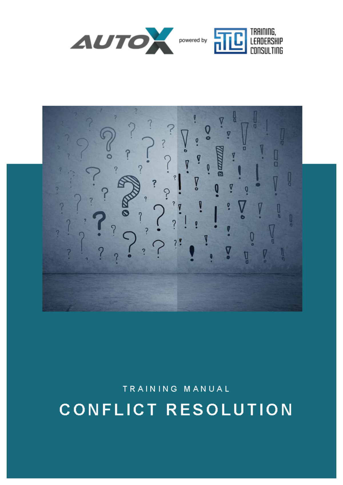Conflict Resolution Training Manual: Comprehensive Workshop Guide - Studocu