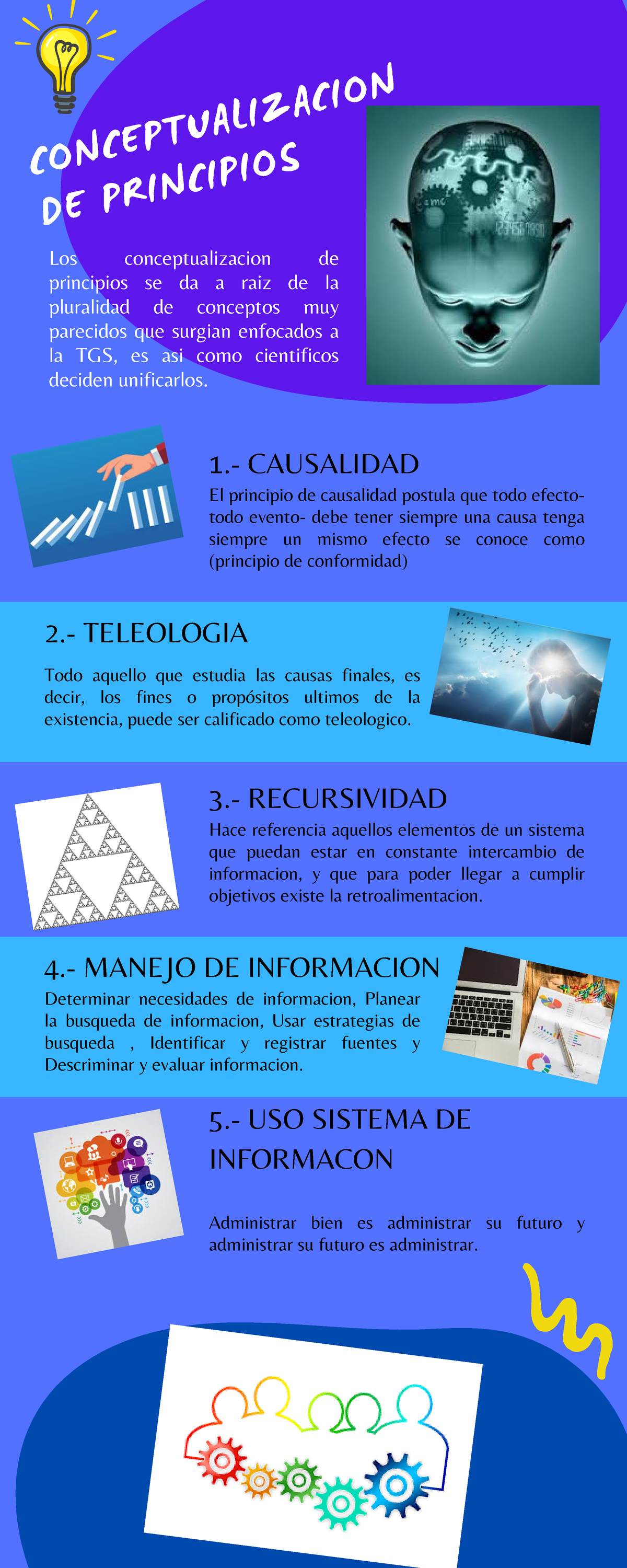 Conceptualización de Principios en TGS: Causalidad y Teleología - Studocu