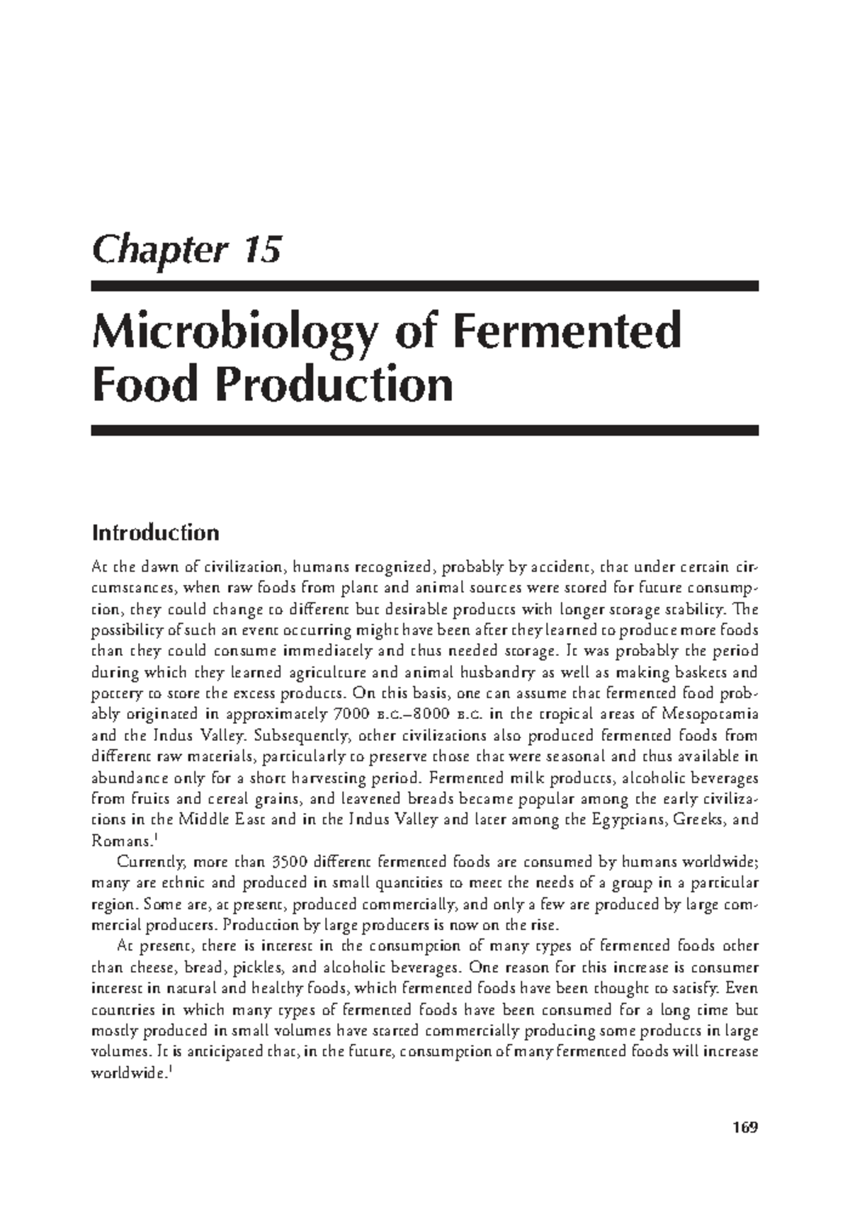 Chapter 15: Microbiology of Fermented Food Production Insights - Studocu