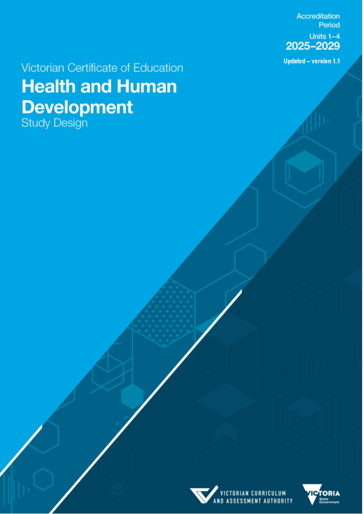 2025Health Human Development SD - Updated – version 1. Unit 3 ...