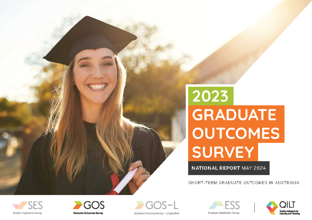 2023 GOS National Report: Graduate Outcomes in Australia - Studocu
