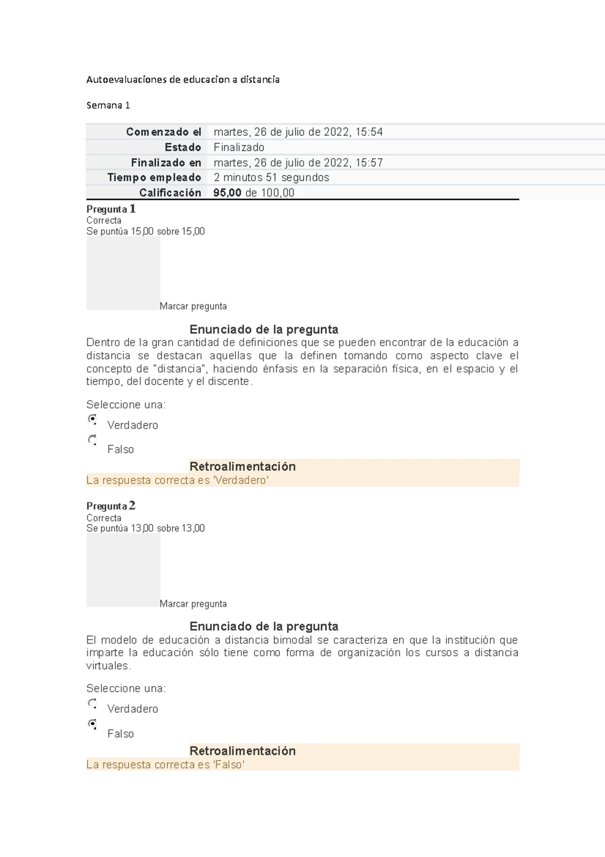 Cuestionario 4 ed a distancia - Comenzado el domingo, 6 de noviembre de ...