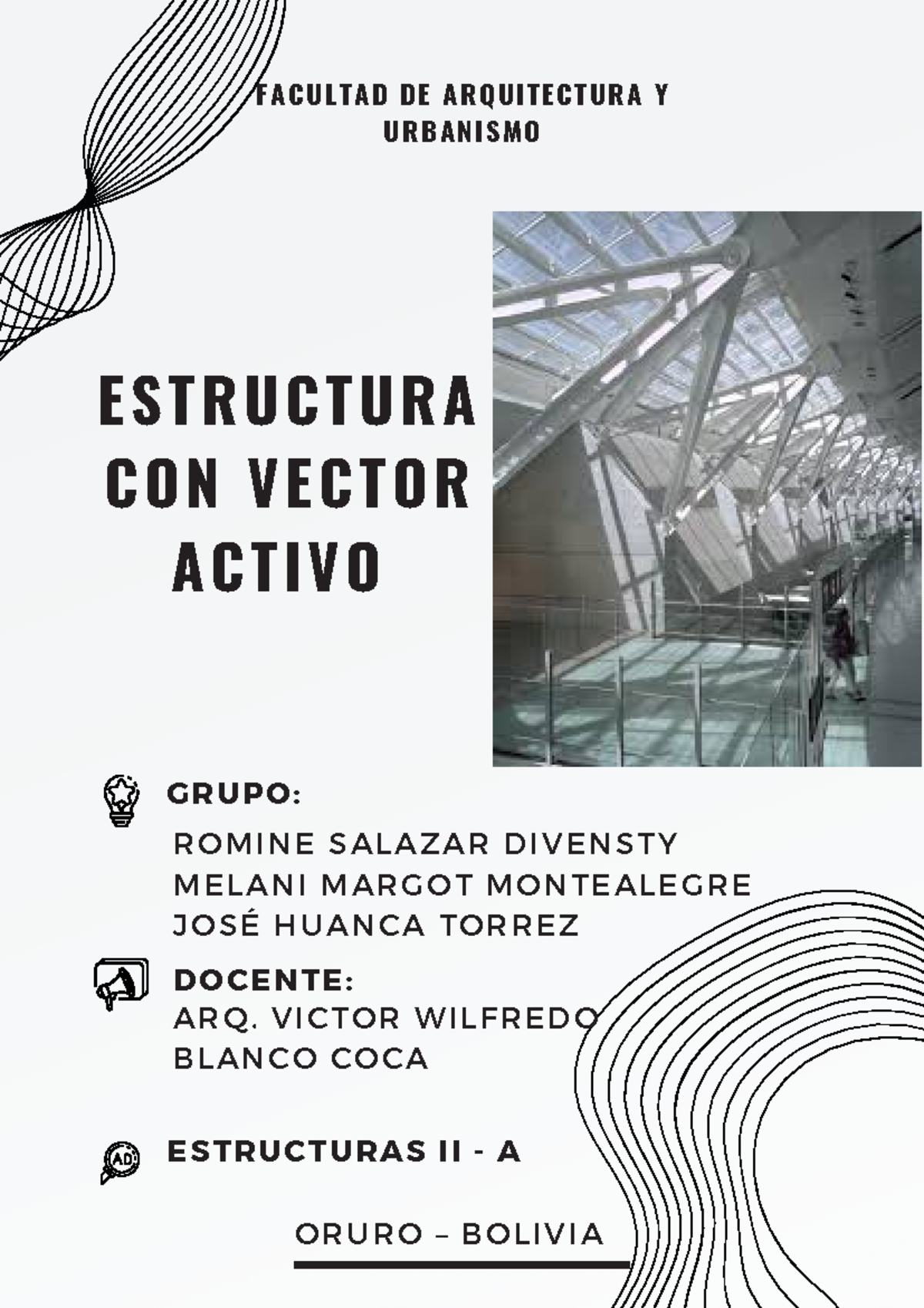 ESTRUCTURA DE VECTOR ACTIVO - ESTRUCTURAS II - A - Studocu