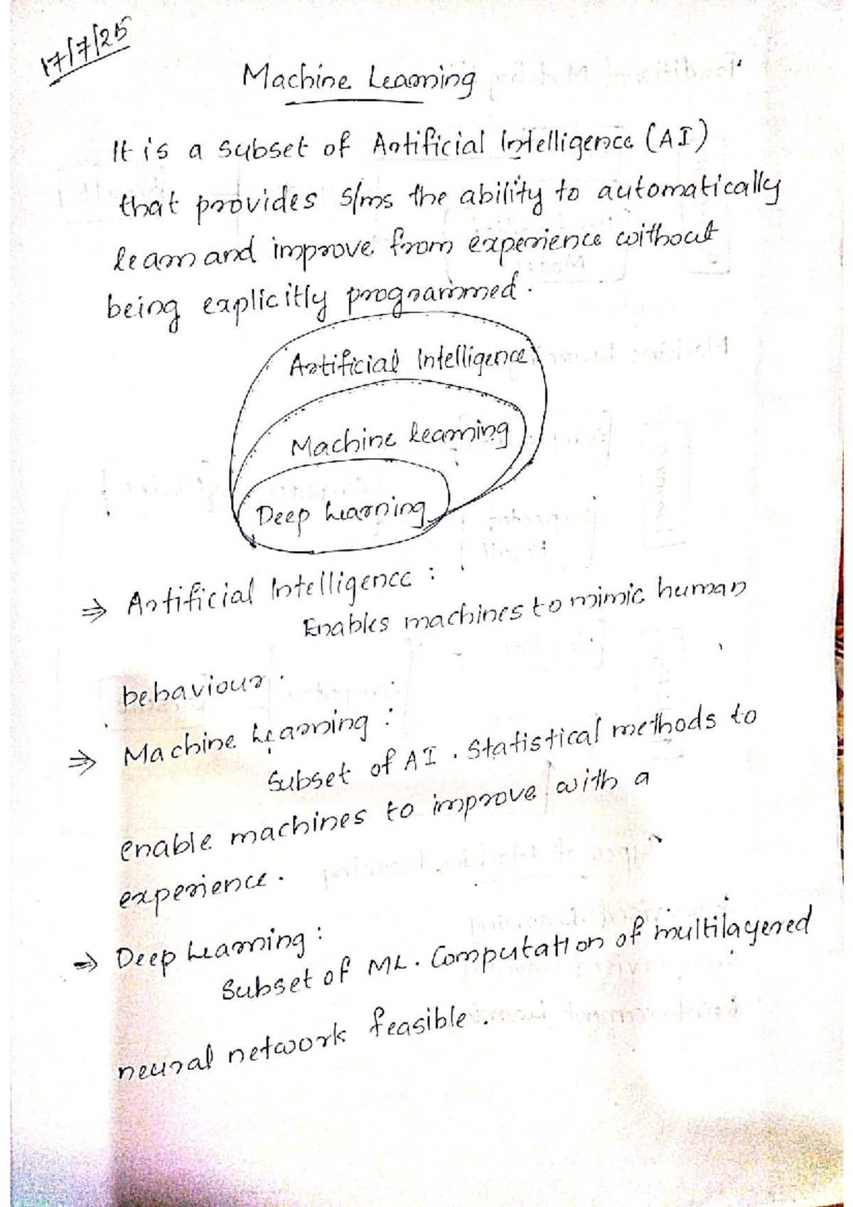 Machine Learning Concepts and Techniques (ML 250813) - Studocu