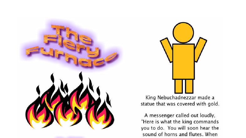 37b Shadrach, Meshach, and Abednego: Faith in the Fiery Furnace - Studocu