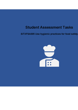 Sitxhrm 007 Student Assessment Tasks - Student assessment tasks ...