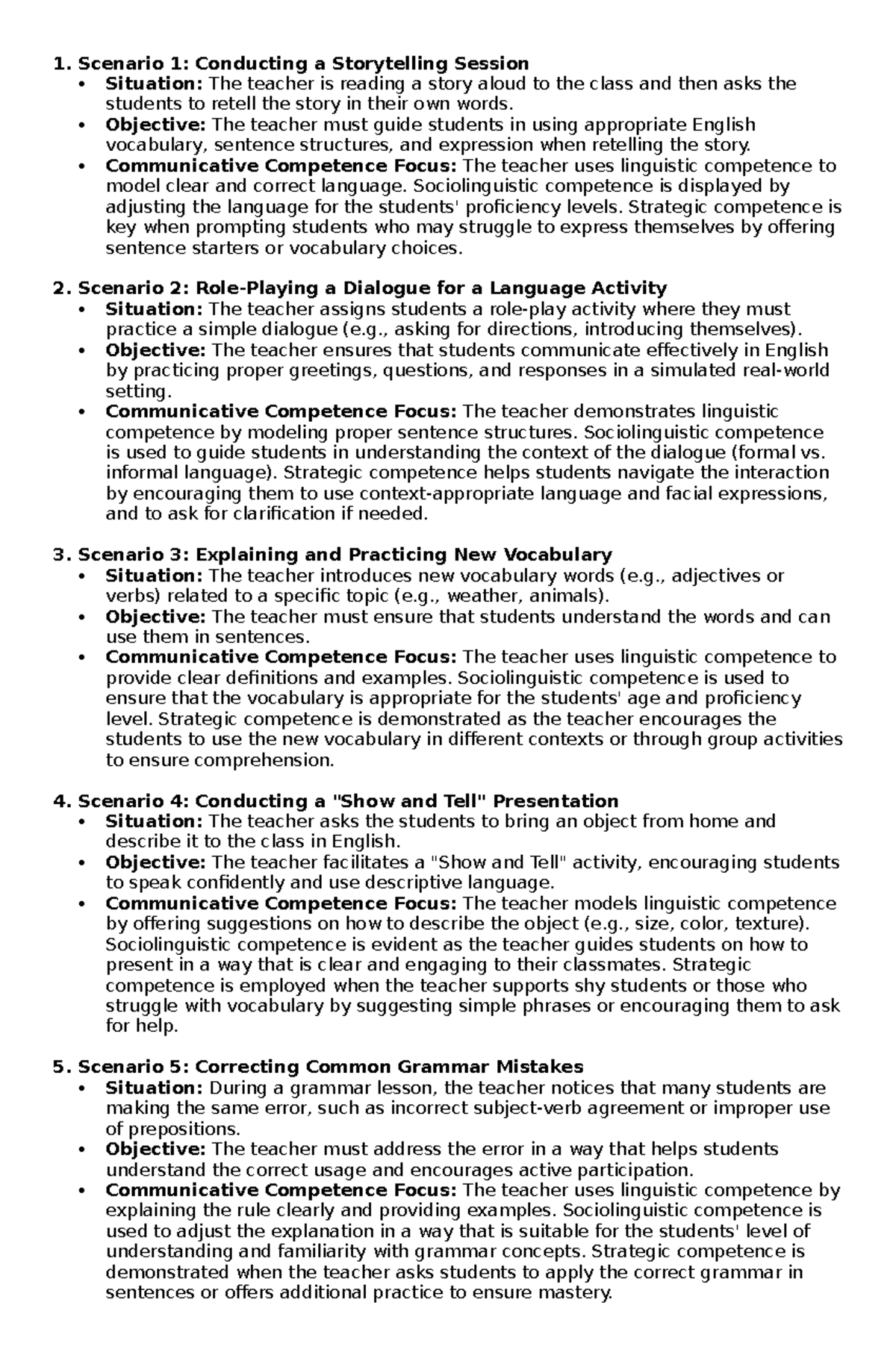 Engaging Language Activities: Instructional Scenarios & Strategies ...