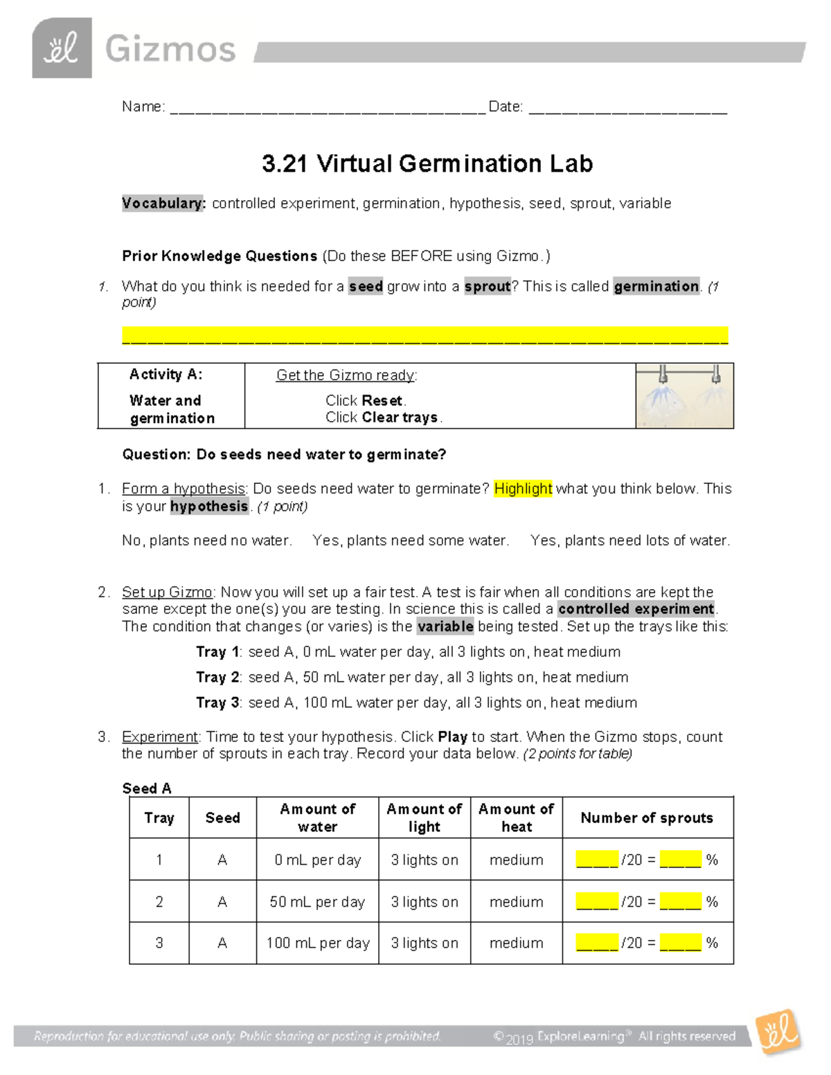 3.21 Virtual Germination Lab: Exploring Seed Germination Variables ...