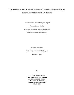 Parallelism Grade 8 Lesson Plan - La Salle University College of ...