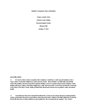 Module 7 Assignment - good luck - Care Planning/Restorative Care ...