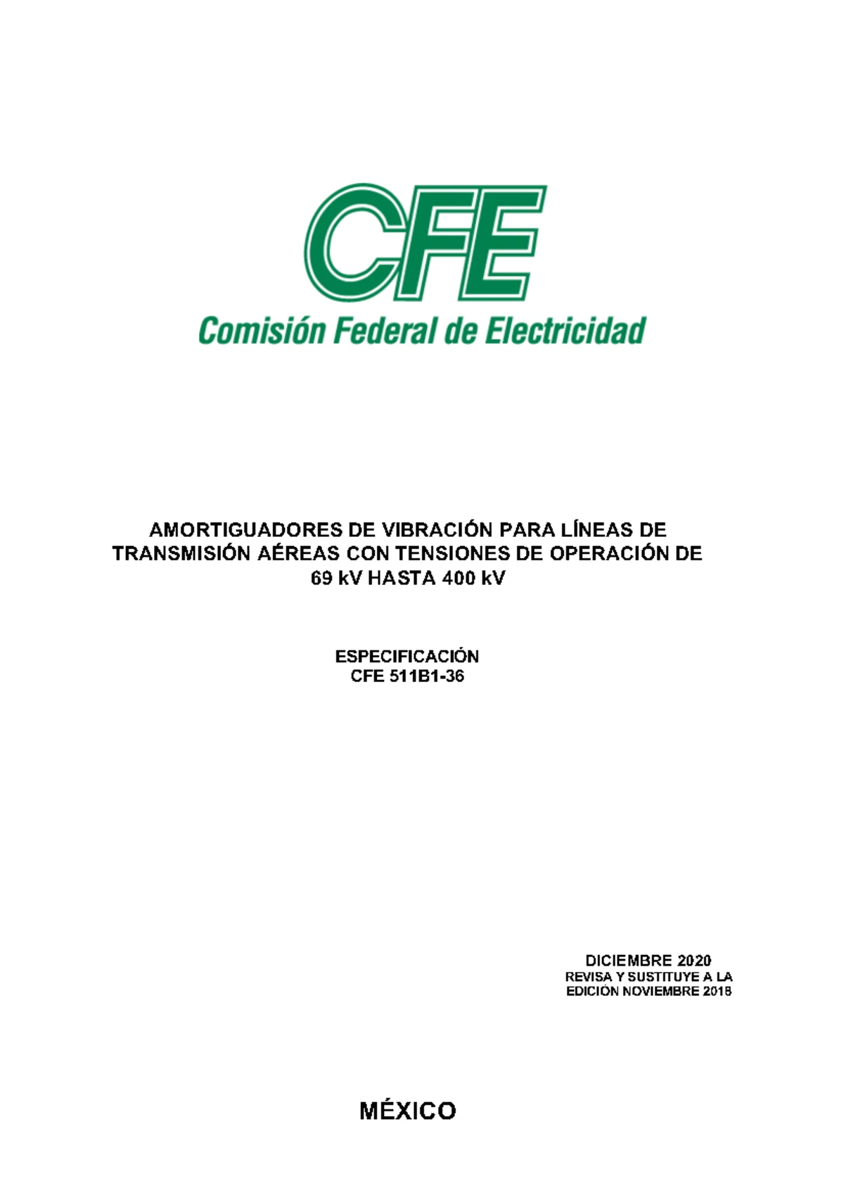 CFE - Preparación eléctrica para el suministro de energía - ¡Conectados ...
