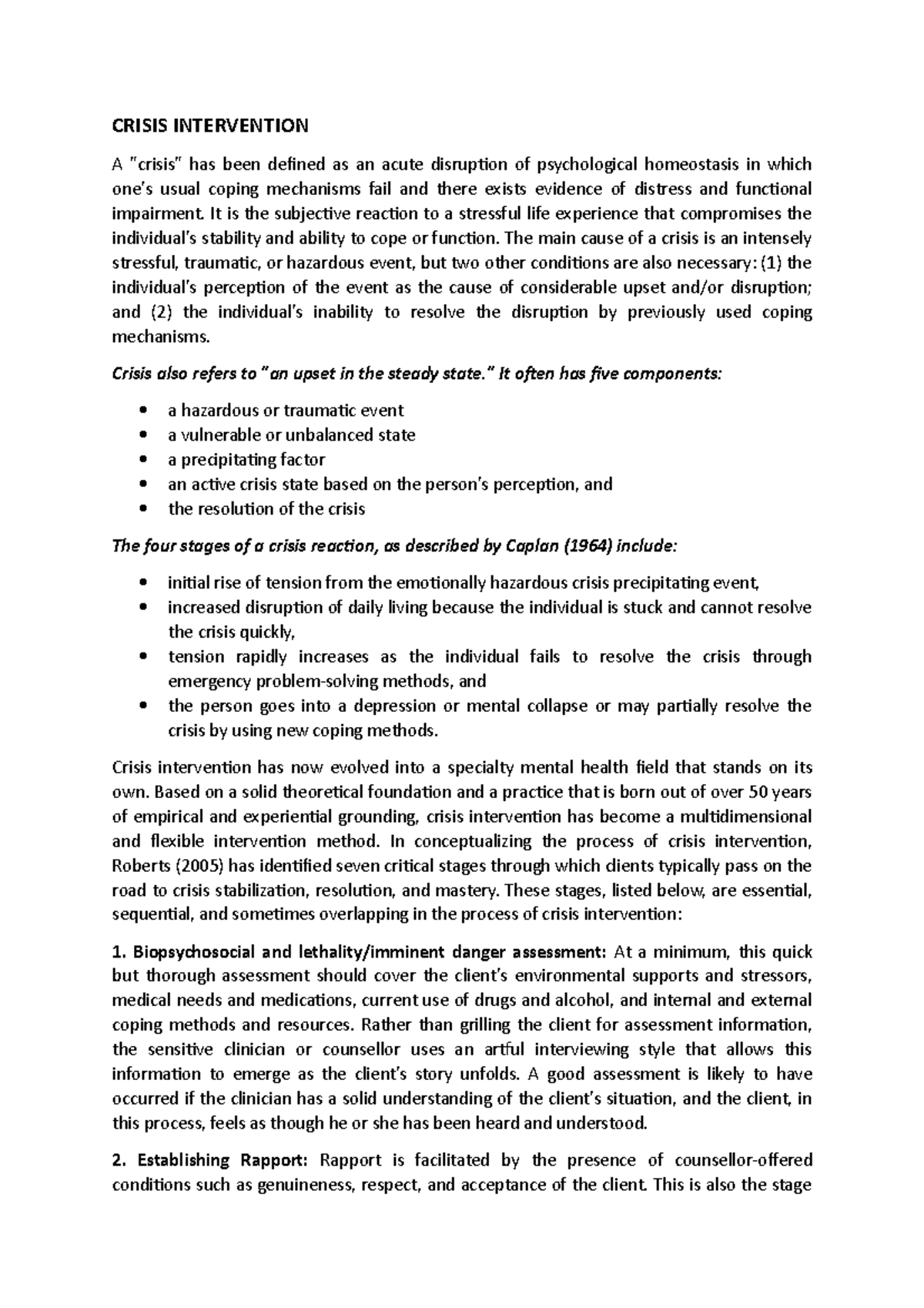 Crisis Intervention Strategies: A Guide to Effective Support Techniques ...