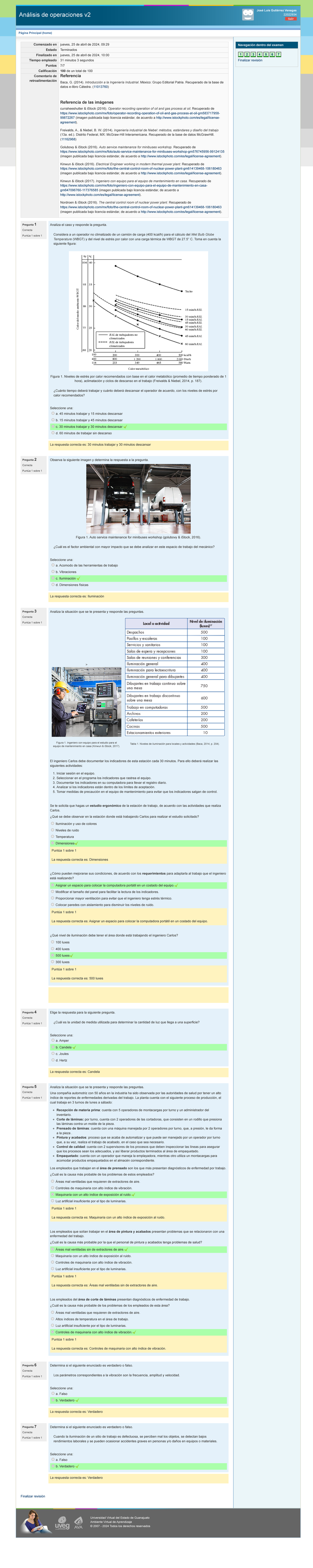 EA4. Análisis de Operaciones V - Ergonomía y Estrés Térmico - Studocu
